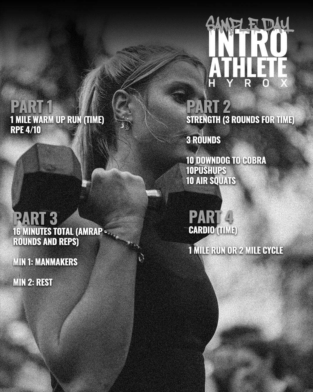 HYROX INTRO ATHLETE – Hunter's Academy of Strength